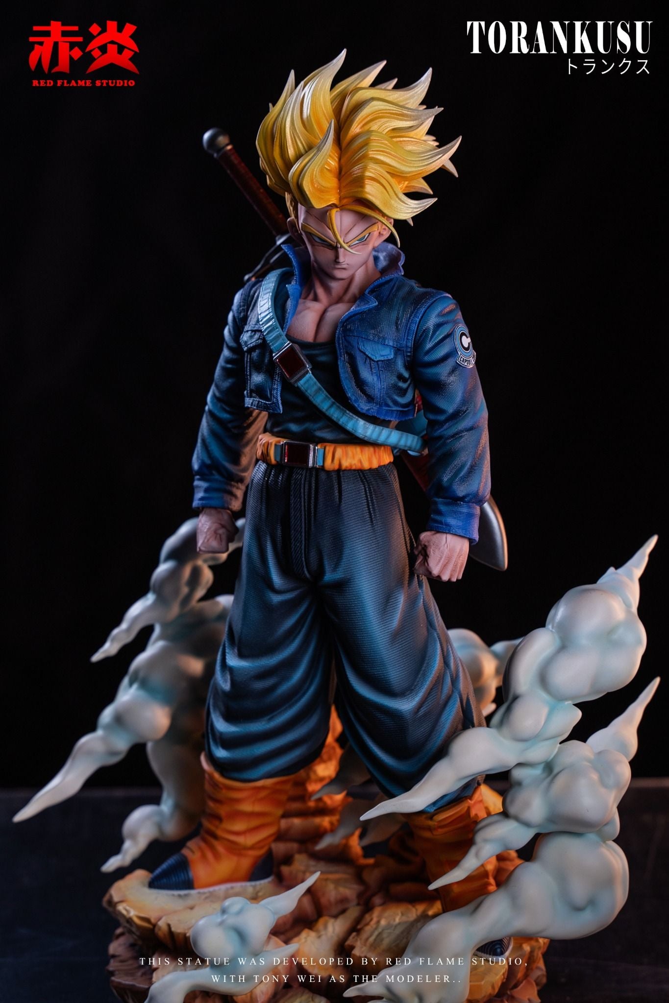 Red Flame Studio - Trunks - Dragon Ball – Flash Resin Shop