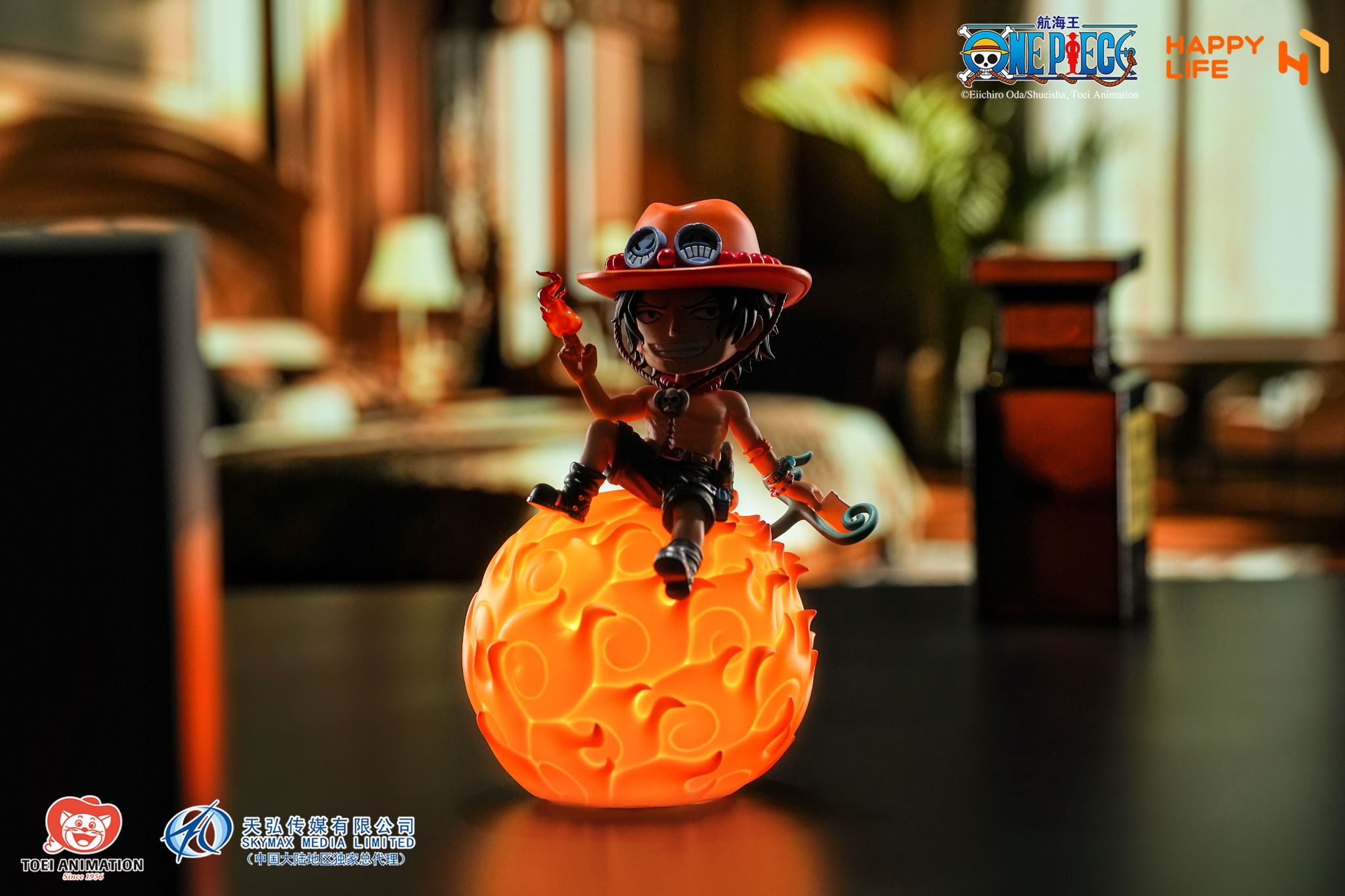 Happy Life - Đèn ngủ Robin/Ace - One Piece – Flash Resin Shop