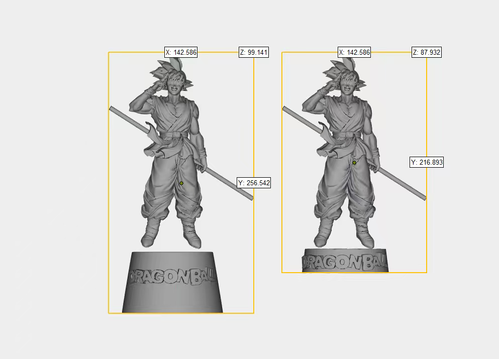 SGJ Studio - Good Bye Goku - Dragon Ball – Flash Resin Shop