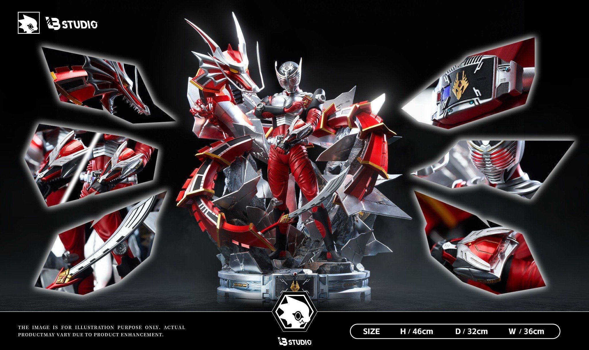LB Studio - Kamen Rider Ryuki – Flash Resin Shop