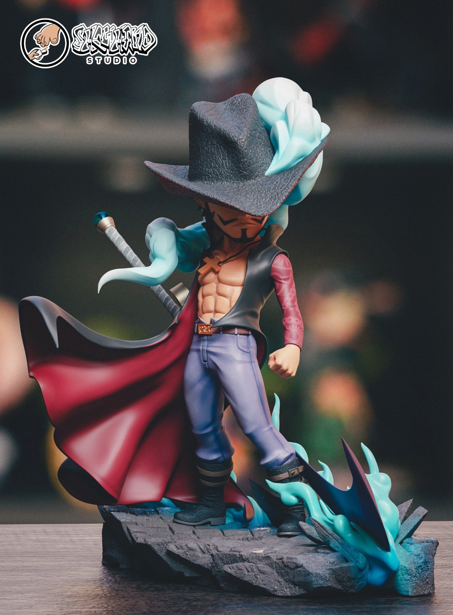 ShowHand Studio - Mihawk - One Piece – Flash Resin Shop