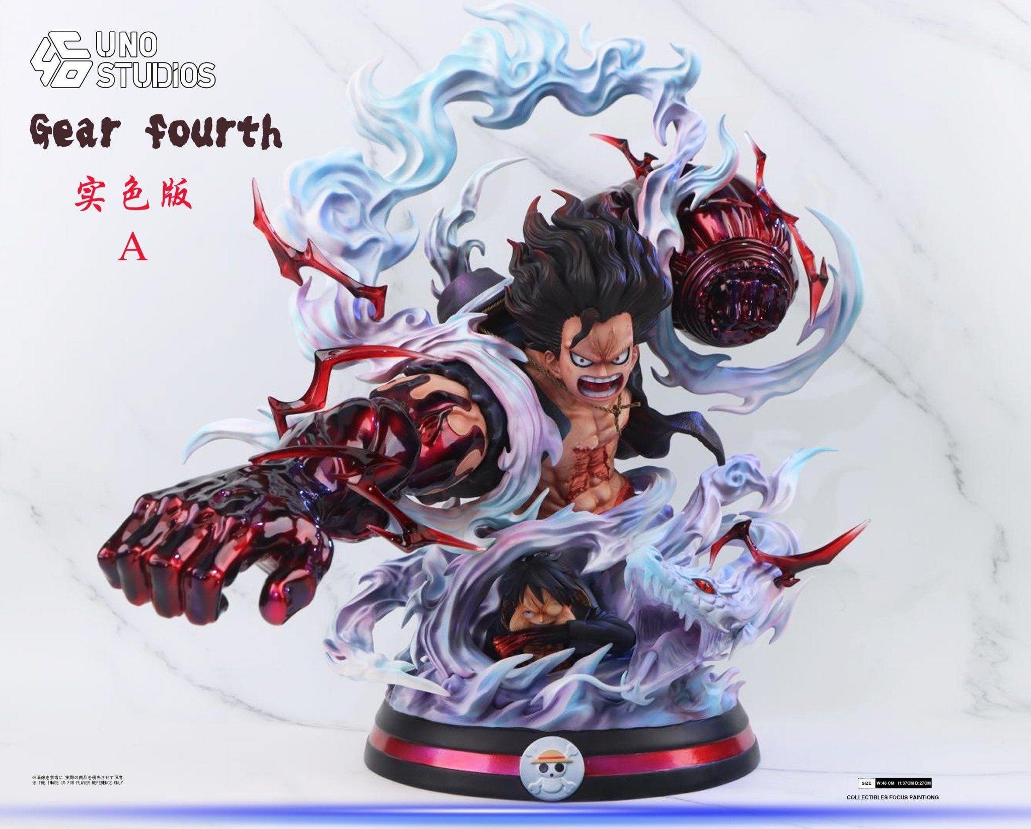 UNO Studio - Bust Luffy Gear4 - One Piece – Flash Resin Shop