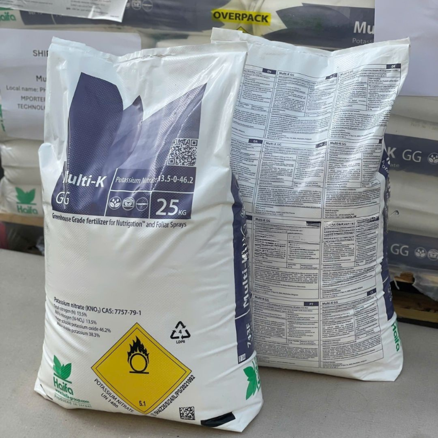Phân Bón Kali Nitrate KNO3 - Multi-K GG - Chính Hãng HAIFA Israel ...