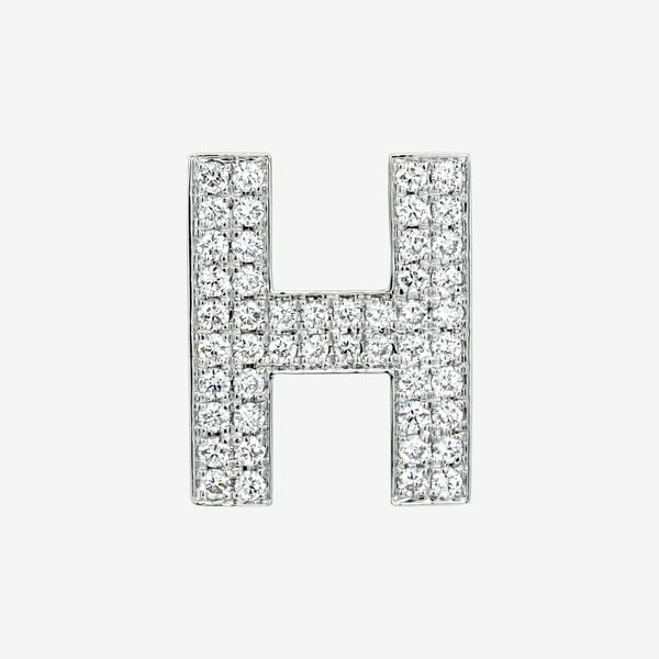 BLOCK LETTER "H" PENDANT – KP Jewelry