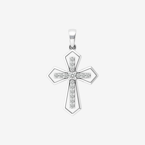 FLARED-ARM CROSS PENDANT – KP Jewelry