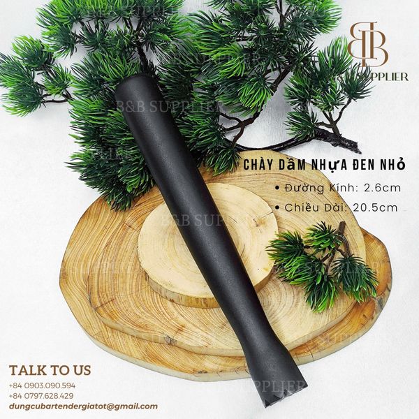 Chày Dầm Nhựa Đen Nhỏ – B&B Supplier