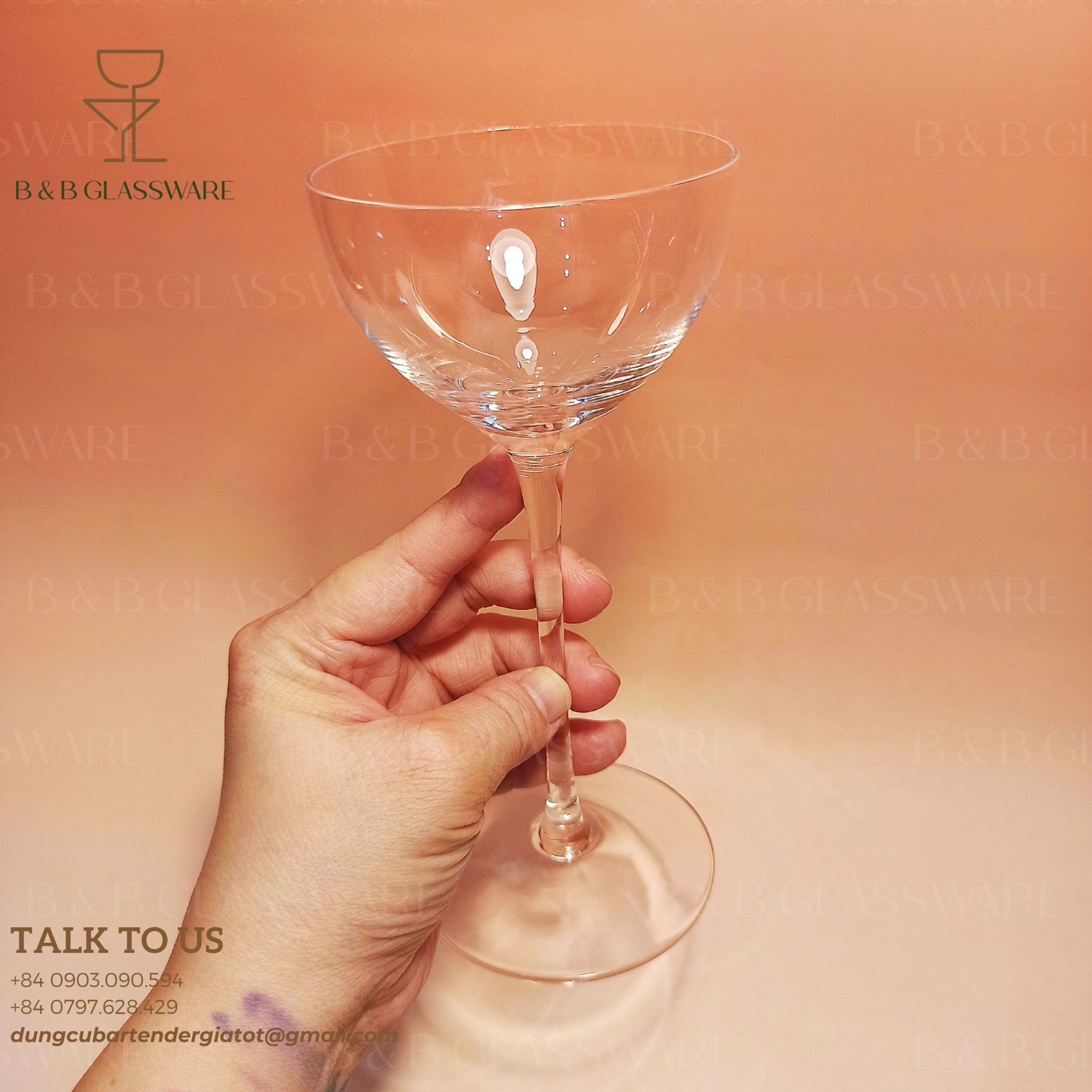 Ly Nick & Nora Chân Cao 155ml – B&B Supplier