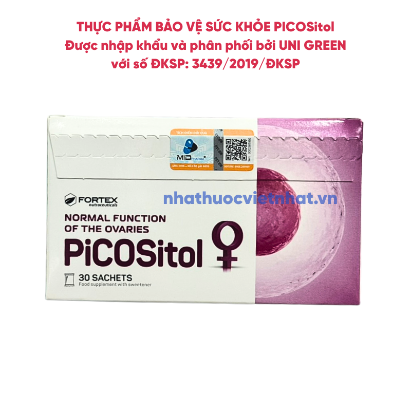 PiCOSitol Chính Hãng - Giải Pháp Tối Ưu Cho Phụ Nữ Hiếm Muộn Do PCOS
