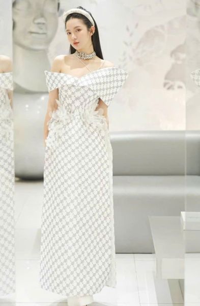 W - Áo dài xám SHE - ĐANG PASS – Hizu Dress Up