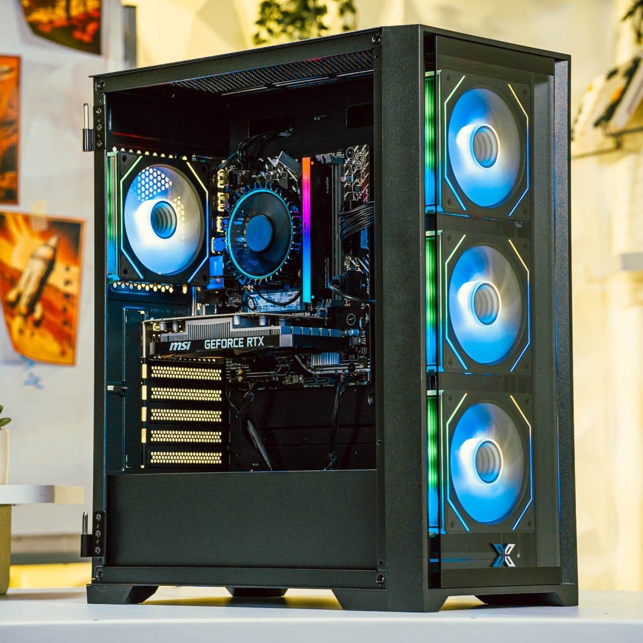 PC GVN AMD R5-5600X/ VGA RTX 5060 – GEARVN.COM