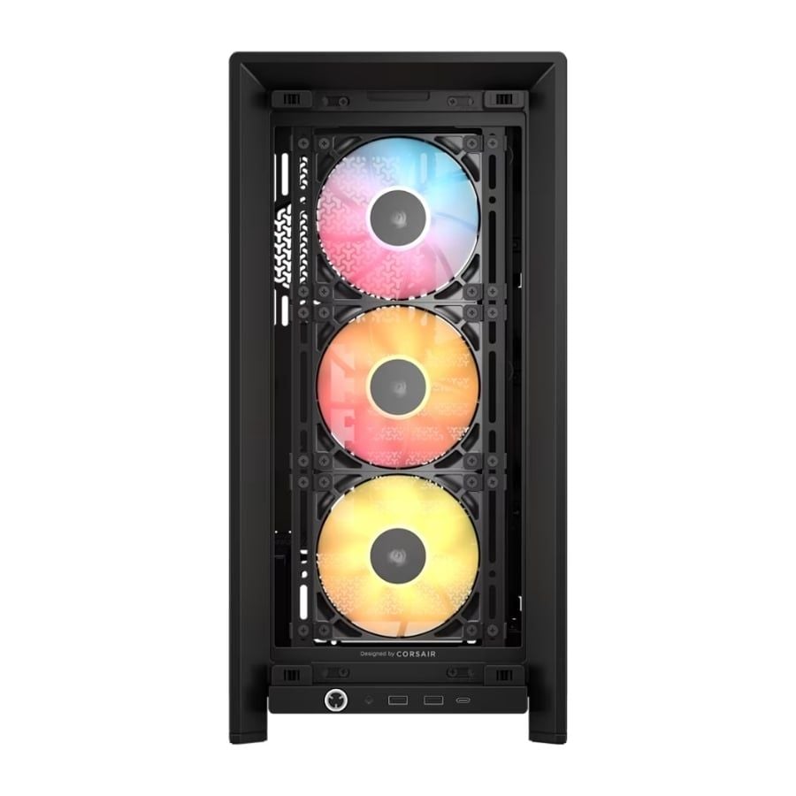 Vỏ máy tính Corsair FRAME 4000D RS ARGB Modular Mid-Tower Black (CC-90 ...