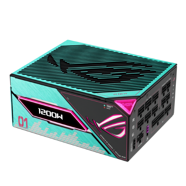 Nguồn ASUS ROG THOR 1200 P3 1200W PLATINUM III Hatsune Miku Edition ...