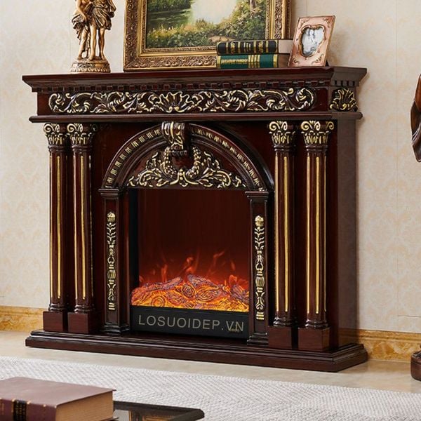 Lò sưởi Cổ điển LB196– Thanh Nụ - Lò sưởi trang trí