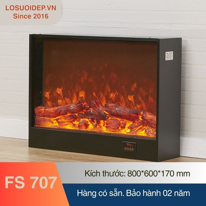 Lò sưởi điện FS707– Thanh Nụ - Lò sưởi trang trí