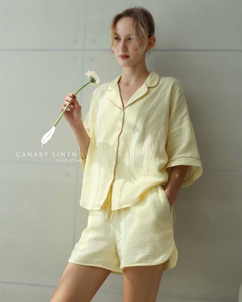 Mira Set - Vàng Pastel – CANARY LINEN