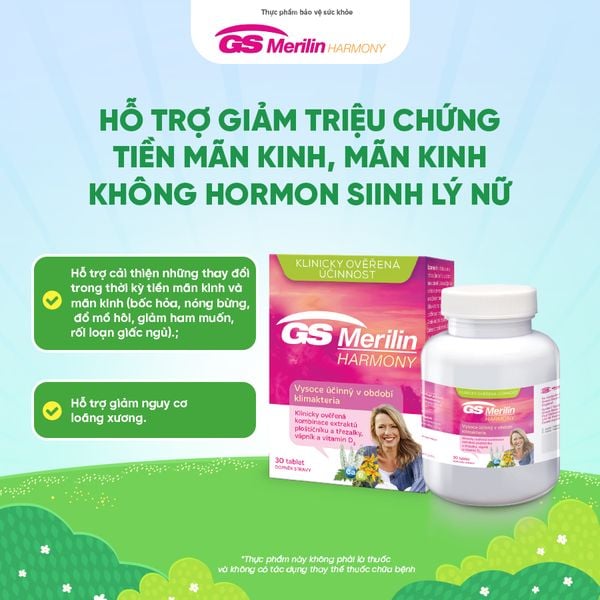 GS Merilin Harmony - hỗ trợ cải thiện sinh lý nữ, không sử dụng hormon ...