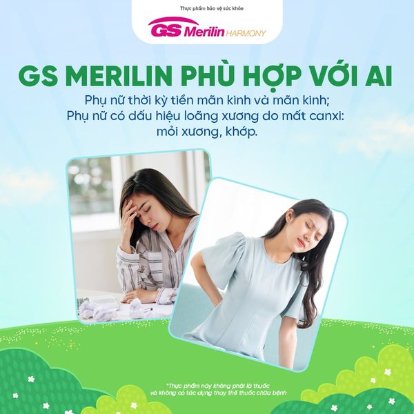 GS Merilin Harmony - hỗ trợ cải thiện sinh lý nữ, không sử dụng hormon ...