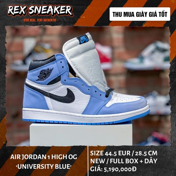 Nike Air Jordan 1 High OG University Blue [555088-134] – Rex Sneaker