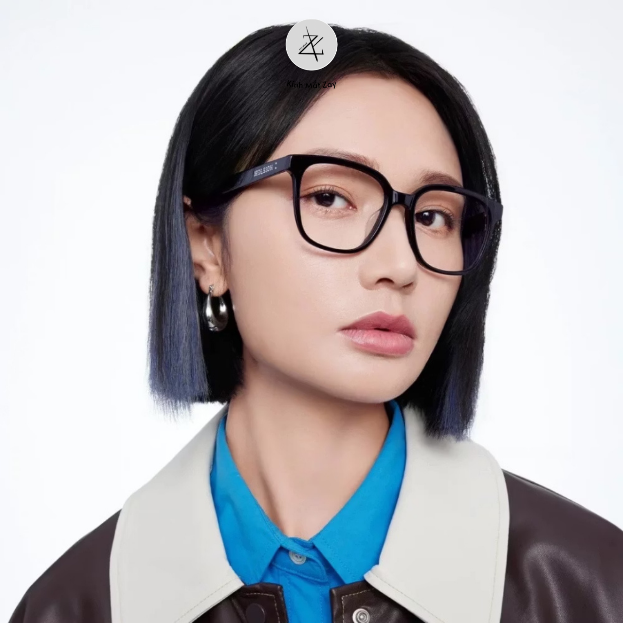 Gọng kính Molsion MJ3098 dáng vuông nhựa acetate fullbox chính hãng – Kính mắt Zay