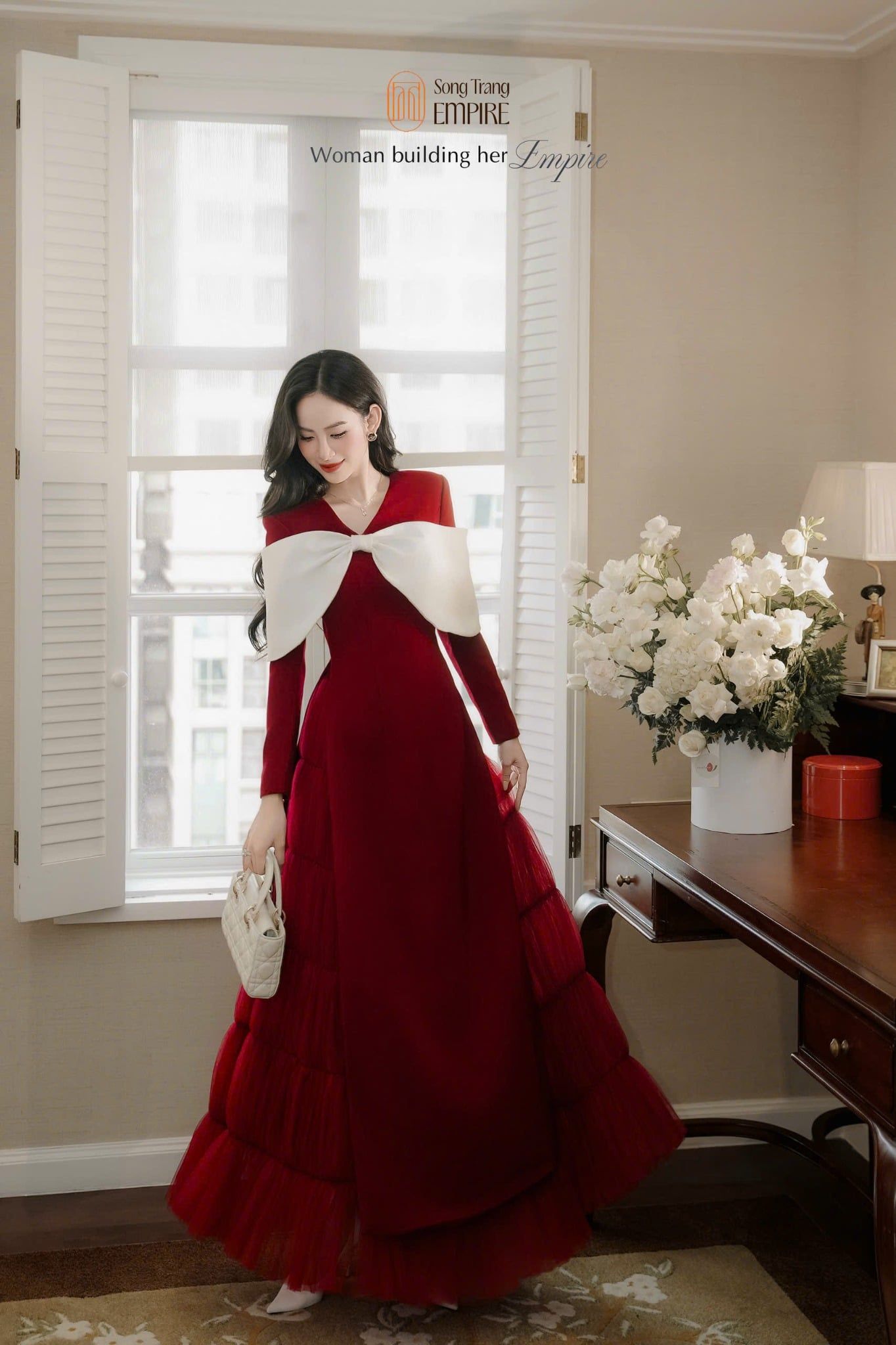 ÁO DÀI EMPIRE HERITAGE - Trân quý di sản - Nuôi dưỡng khí chất – Song ...