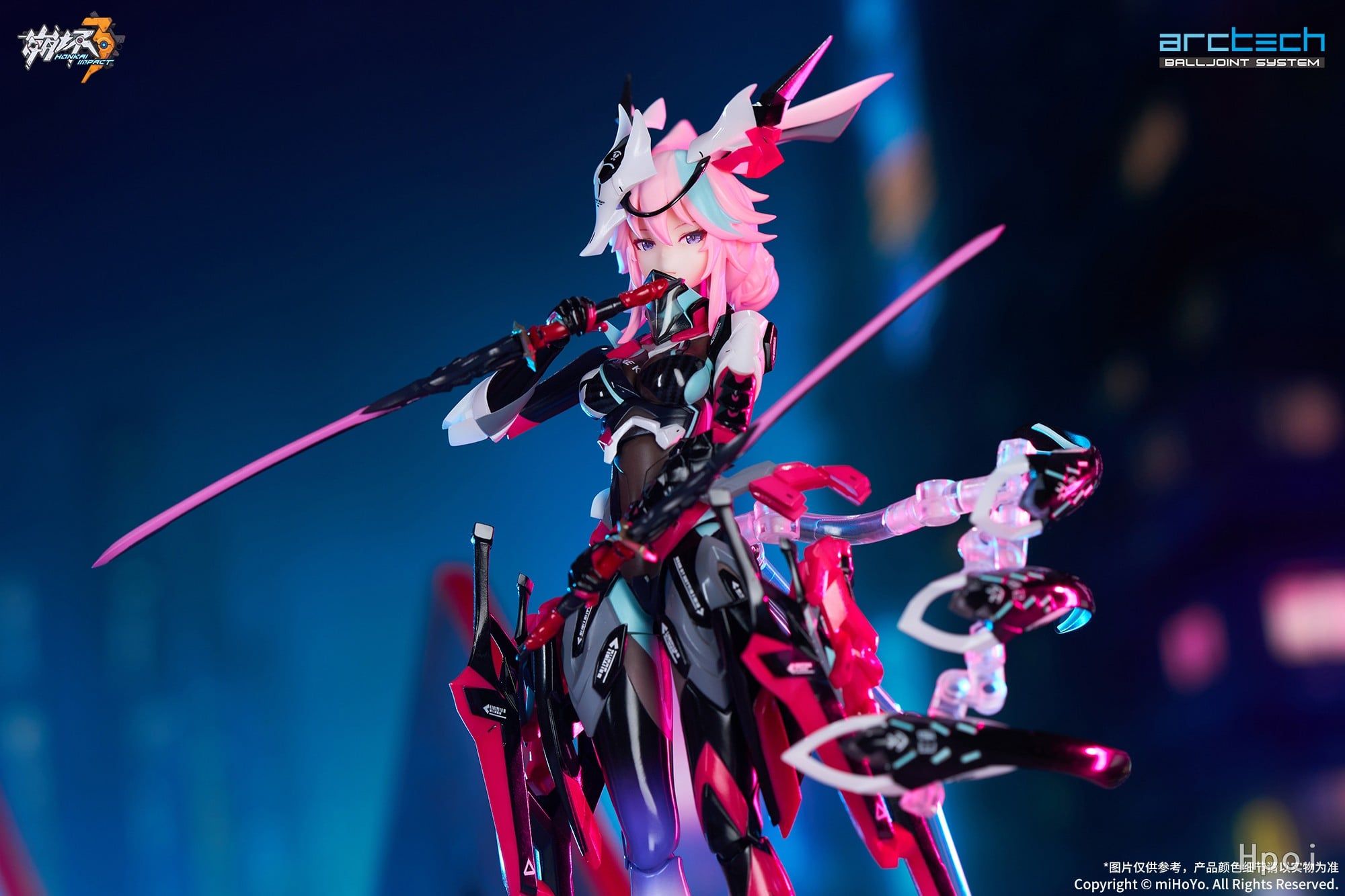 ARCTECH Posable Series Honkai Impact 3rd Sakura Yae Darkbolt Jonin Neo ...