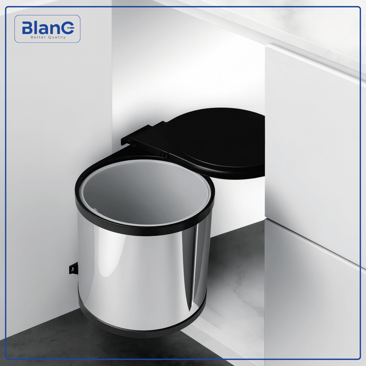 Thùng Rác Đơn BlanC BC12 - Phụ kiện bếp thông minh - Blancvietnam