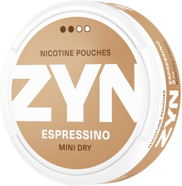 ZYN Espressino ( Cà phê Espresso ) Mini Dry 3mg Nicotine Pouches Snus ...