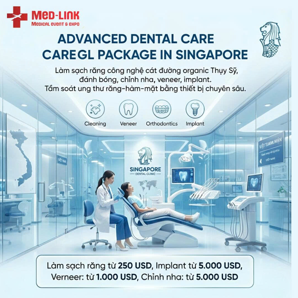 ADVANCED DENTAL CARE PACKAGE IN SINGAPORE – Medlink Pacific Journeys