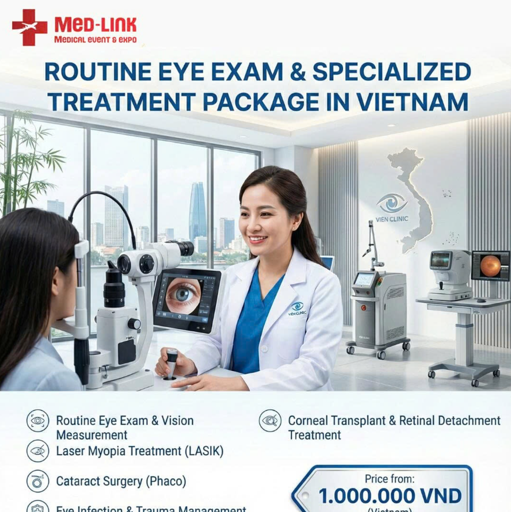 ROUTINE EYE EXAMINATION & ADVANCED OPHTHALMIC TREATMENT PACKAGE IN VIE ...