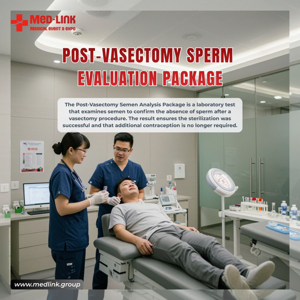 Post-Vasectomy Semen Analysis Package – Medlink Pacific Journeys