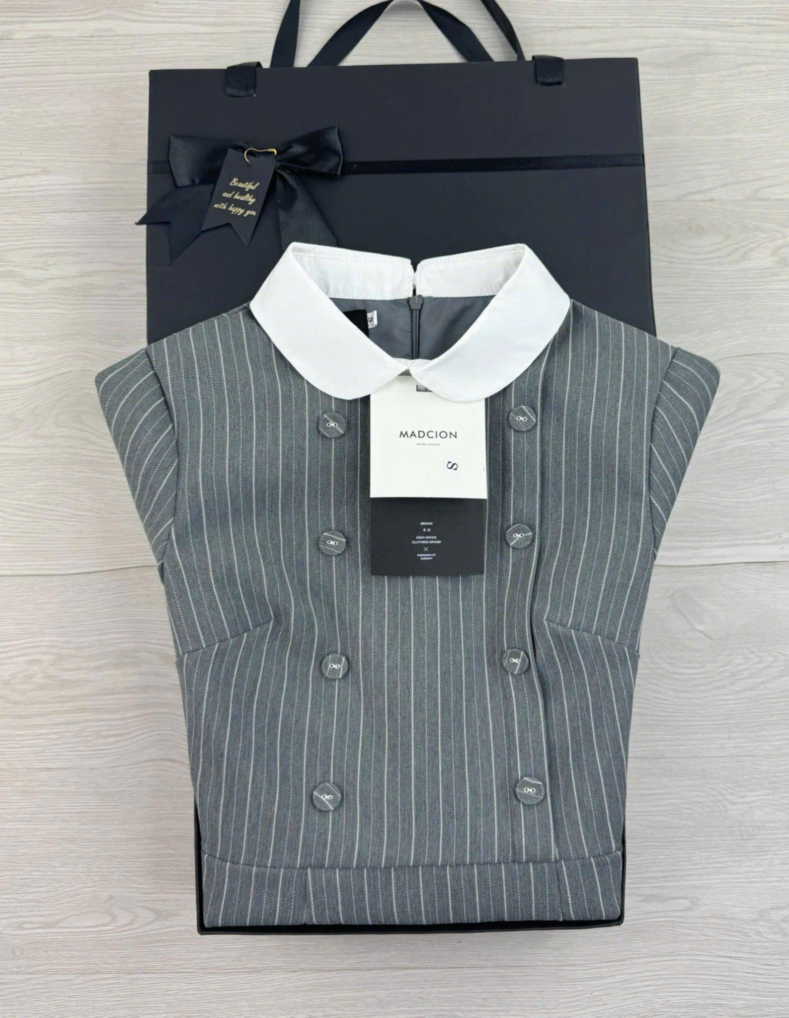 E19M (ĐẦM SỌC) – Xù Hằng Clothing Đà Nẵng