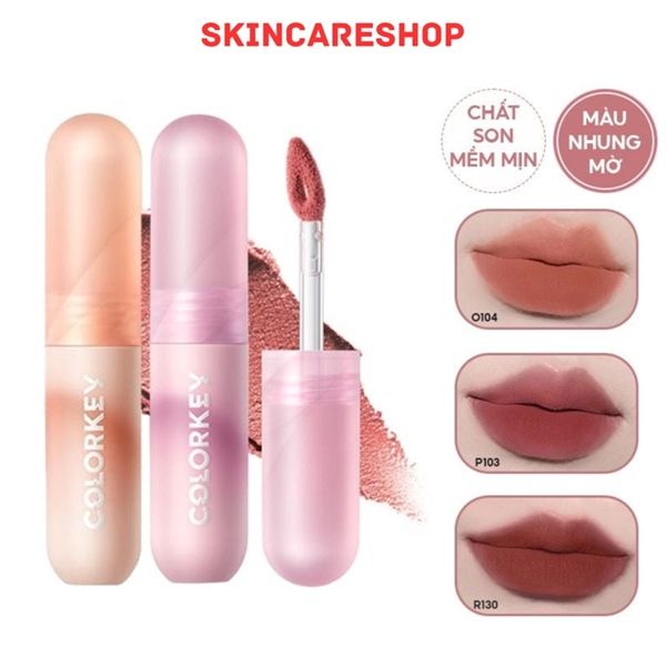 Son Kem Bùn Colorkey Mousse Lip Mud Matte 2gSon Kem Bùn Colorkey Mousse Lip Mud Matte 2g ...