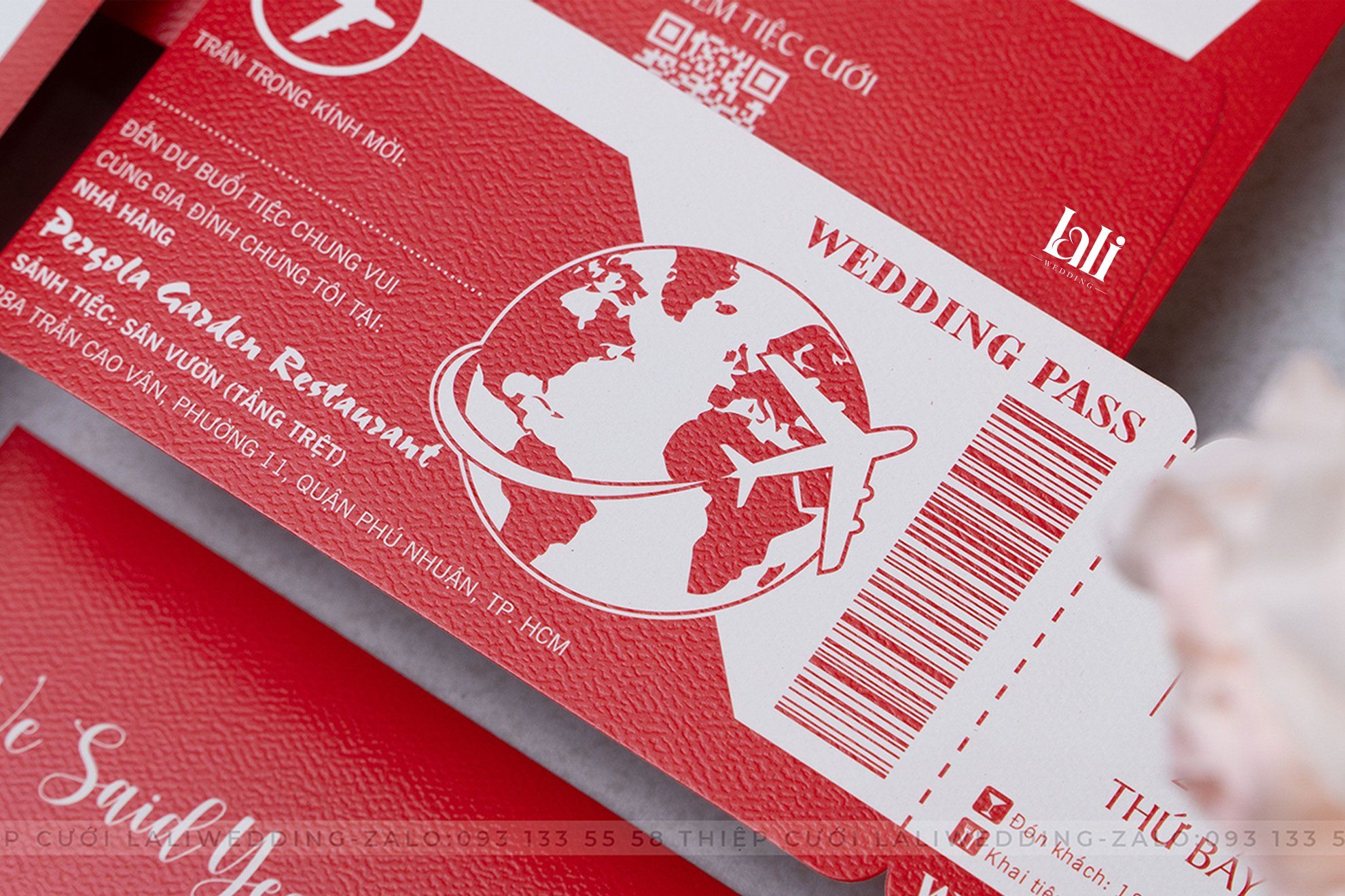 Thiệp cưới nhà Lali - Mẫu B0978 – Lali Wedding