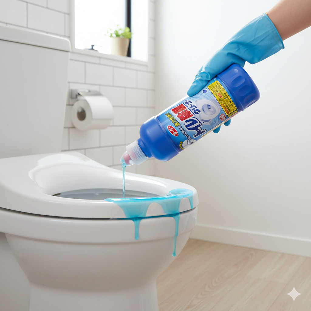 Nước tẩy toilet Daiichi Sekken Rookie 500ml – Tẩy sạch vết ố – Hàng ...