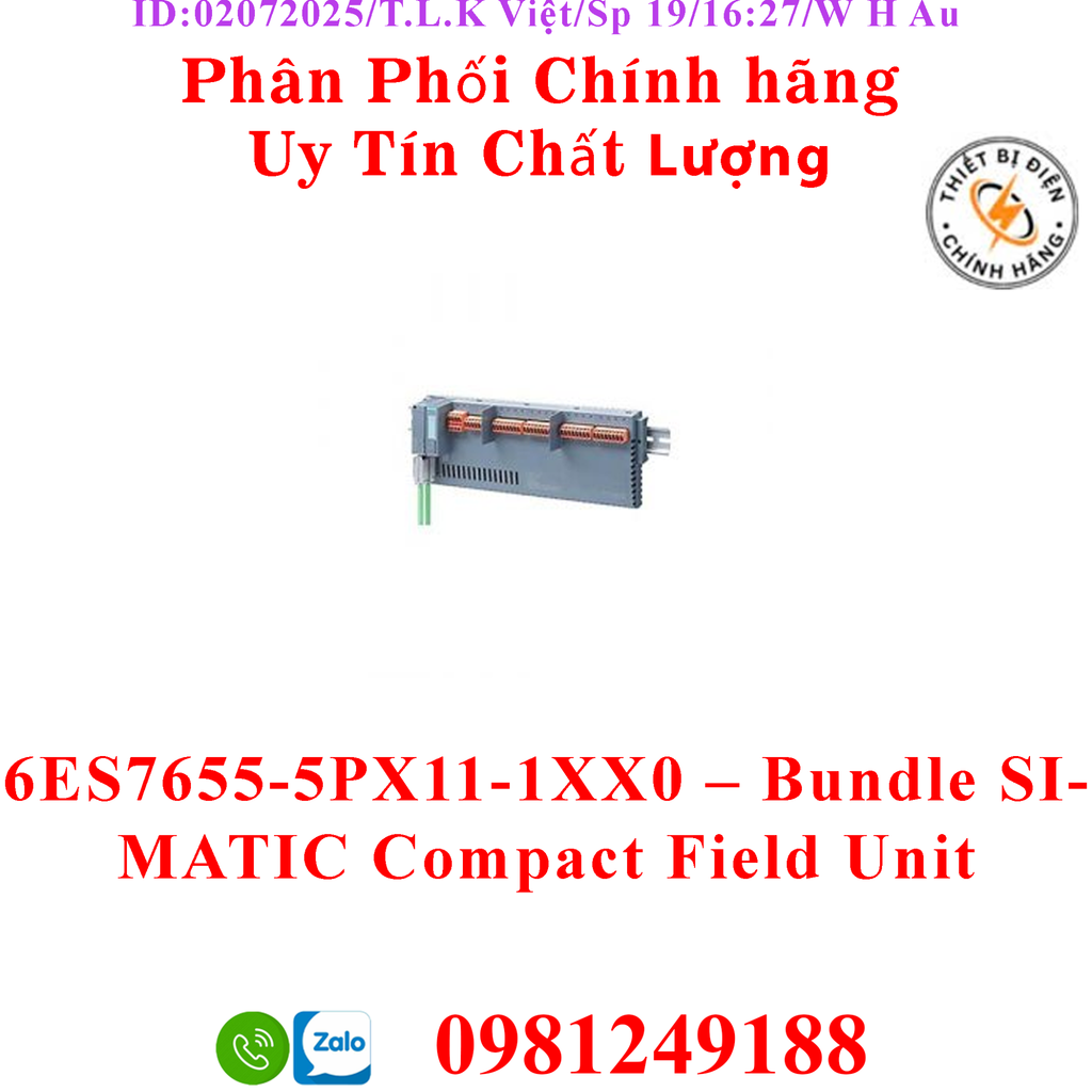Bundle 6ES7655-5PX11-1XX0 – Bundle SIMATIC Compact Field Unit ...