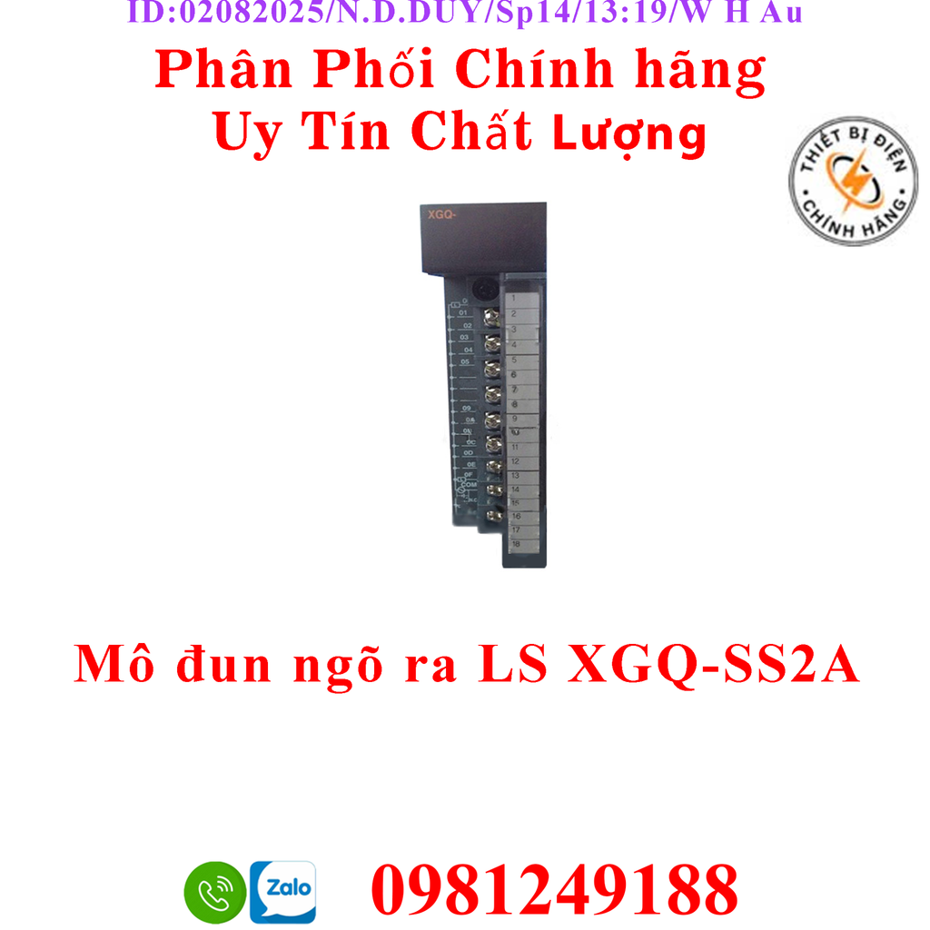 Mô đun ngõ ra LS XGQ-SS2A – thietbidienchinhhang