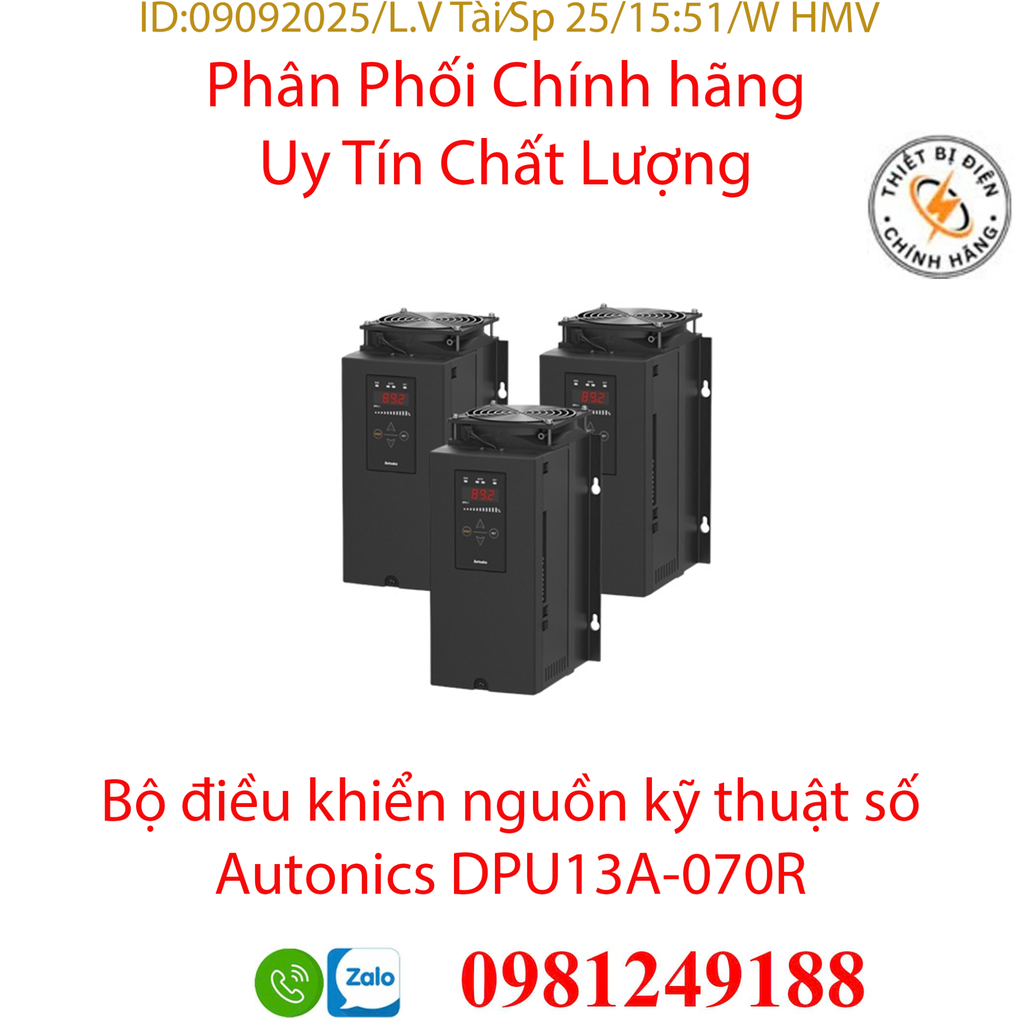 Bộ điều khiển nguồn kỹ thuật số Autonics DPU13A-070R – thietbidienchinhhang