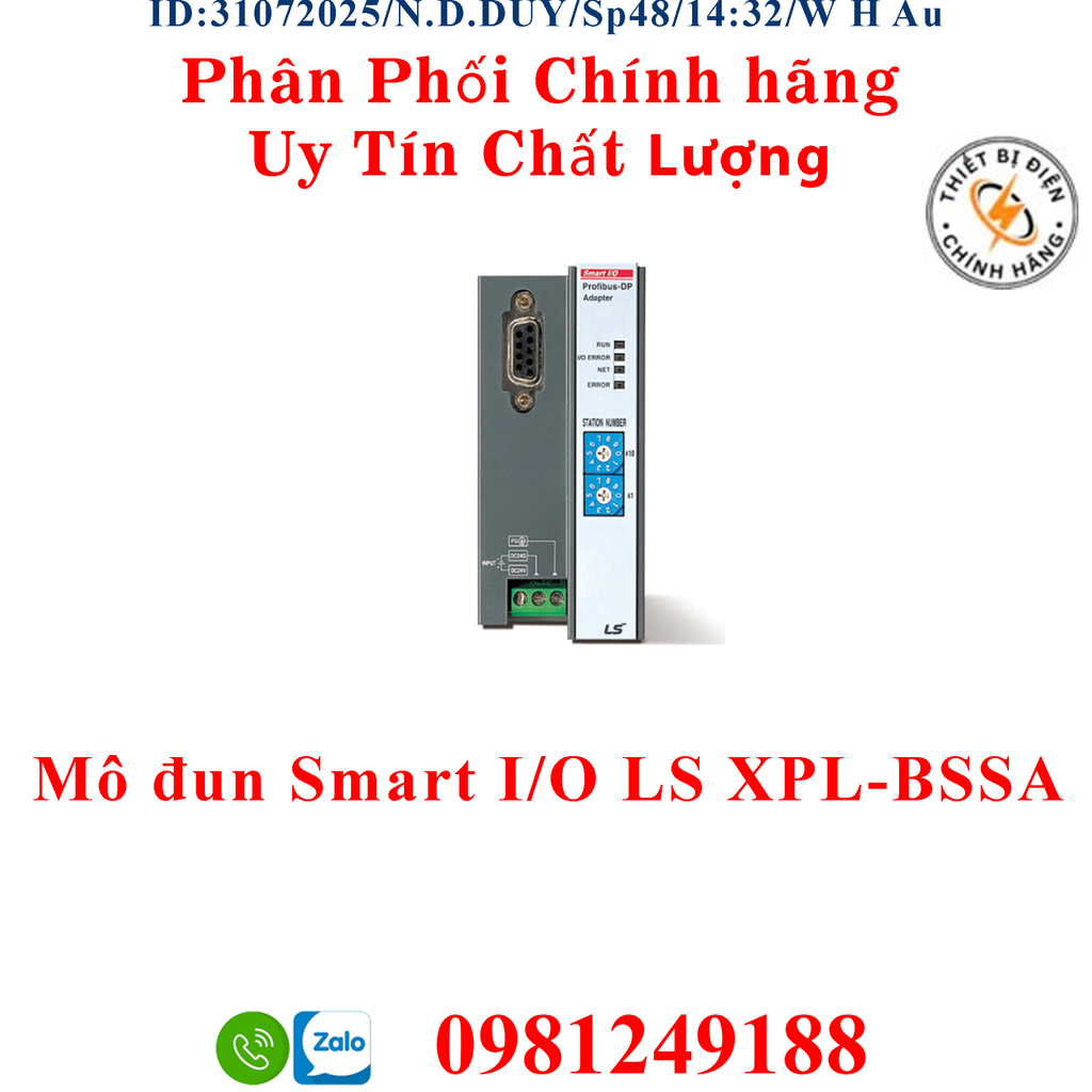 Mô đun Smart I/O LS XPL-BSSA – thietbidienchinhhang