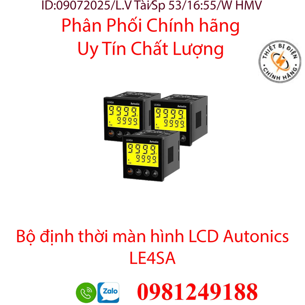 Bộ định thời màn hình LCD Autonics LE4SA – thietbidienchinhhang