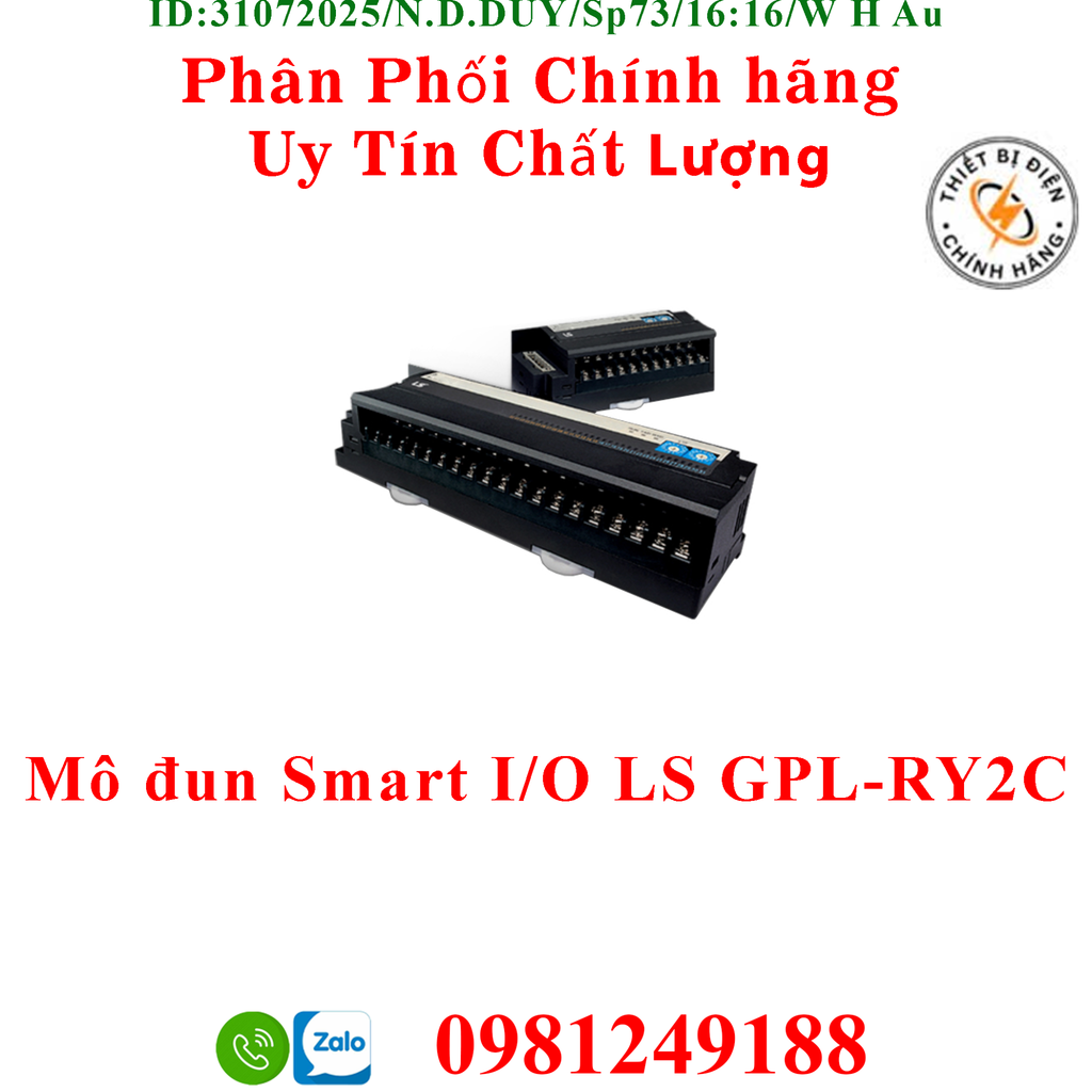 Mô đun Smart I/O LS GPL-RY2C – thietbidienchinhhang