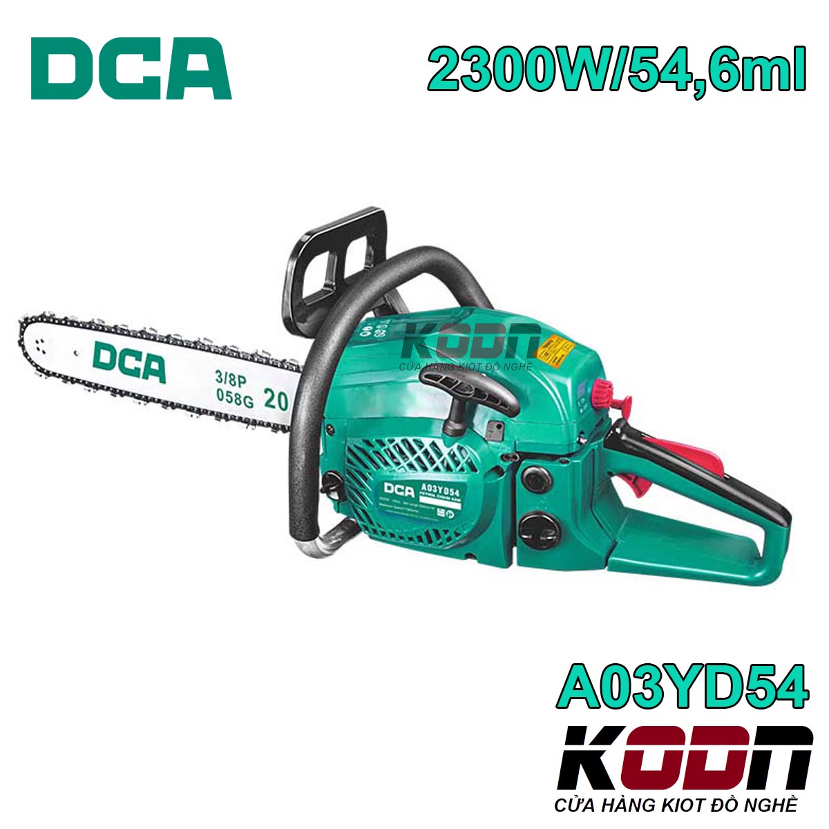 Máy cưa xích xăng DCA A03YD54