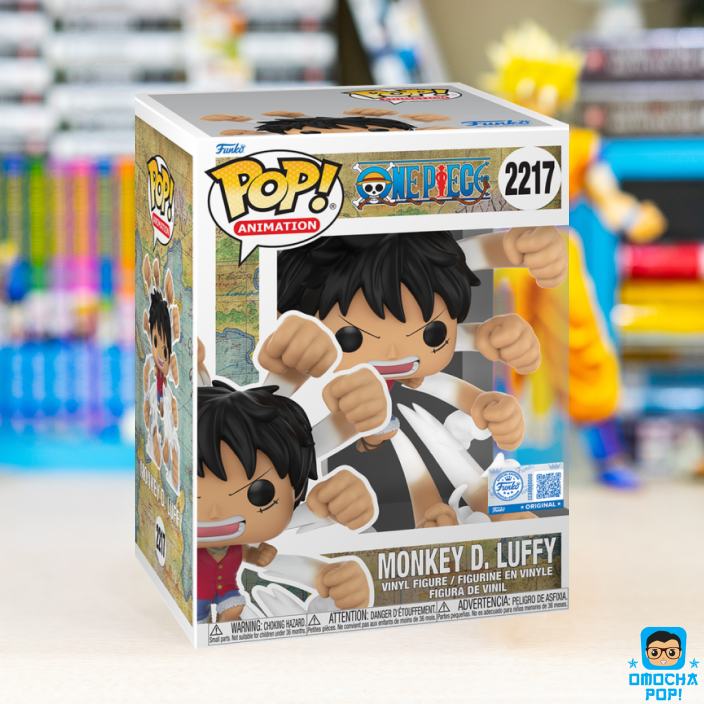 Funko Pop Premium One Piece : Monkey D. Luffy Gum Gum Gatling ...