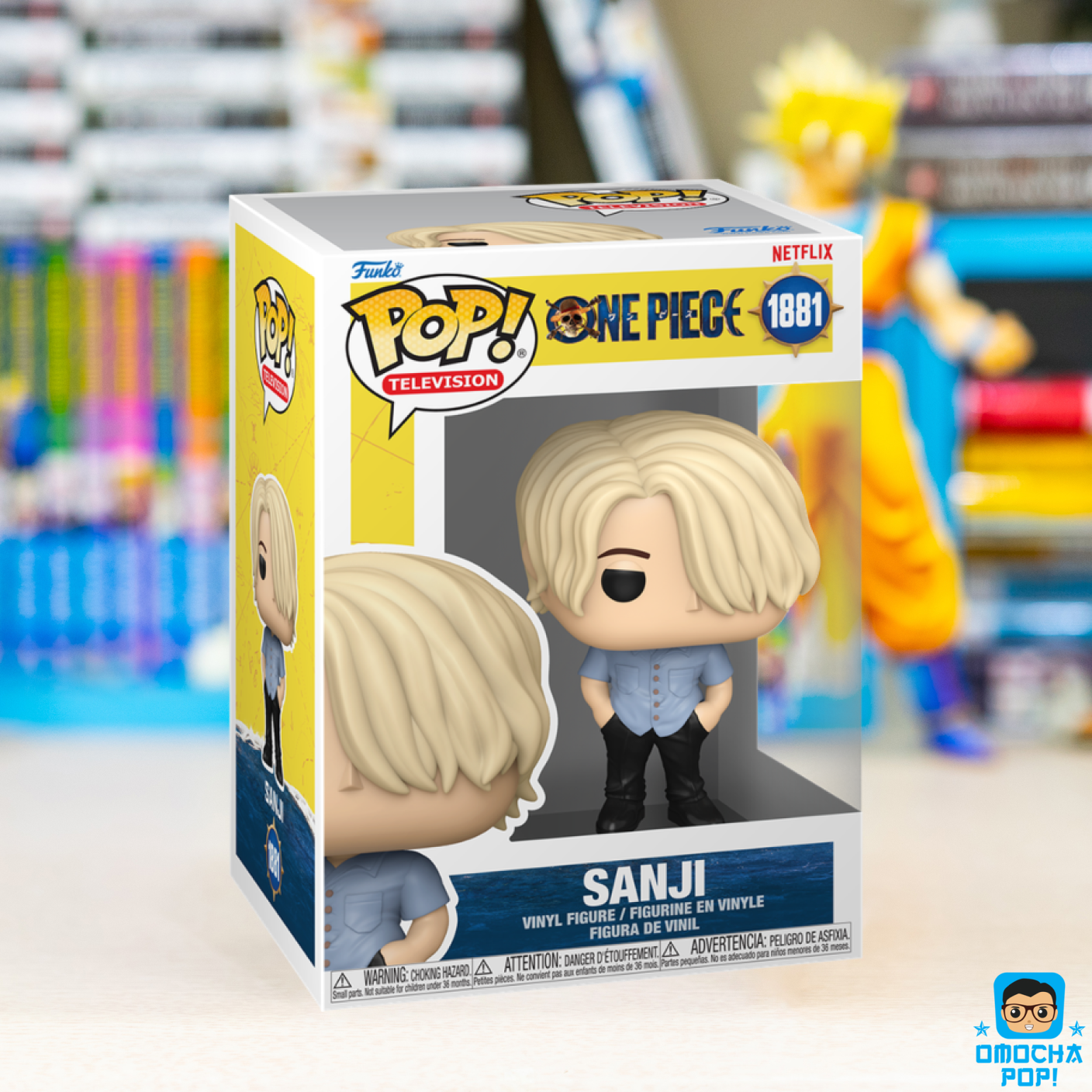 Funko Pop Television Netflix - One Piece 2023 : Sanji #1881 – Omochapop ...