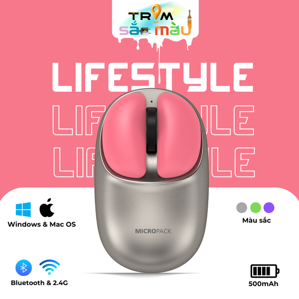 Chuột không dây MicroPack Lifestyle ML-202W – TLC VIỆT NAM