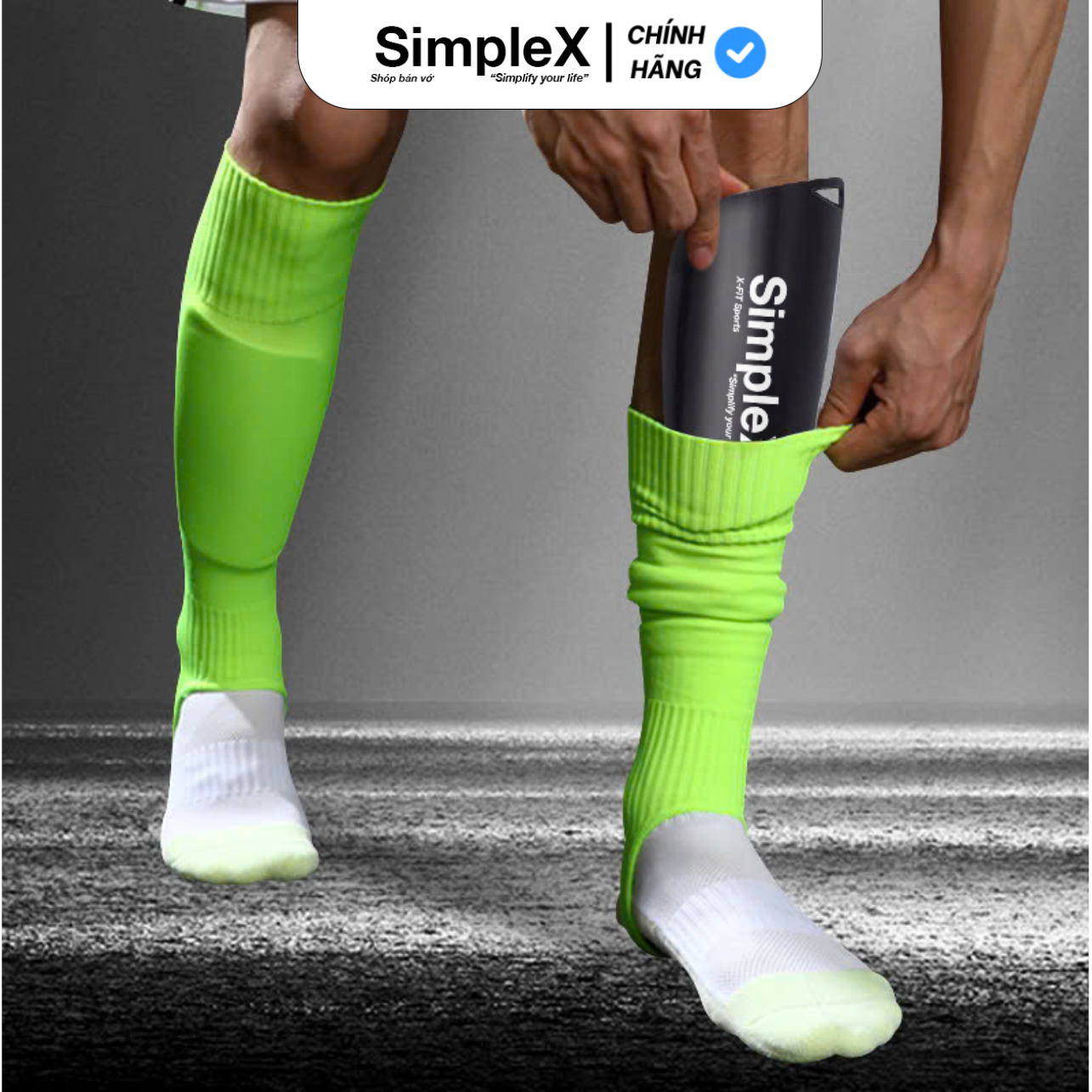 [SimpleX] Bảo Vệ Ống Đồng Bóng Đá SimpleX-FIT Sports Siêu Nhẹ, Chống C