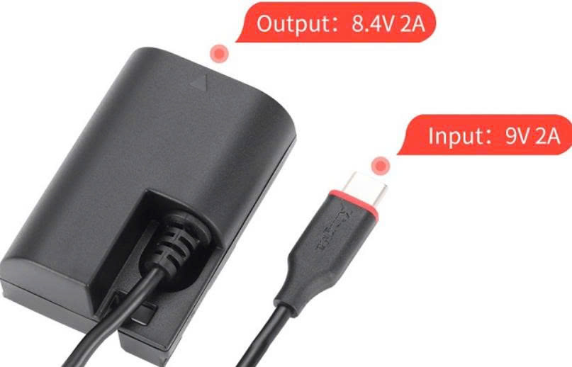 Giả pin Kingma USB-C to Fuzifilm NP-W235 dummy battery – iMax.com.vn