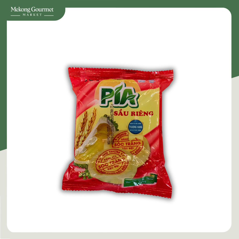 Bánh Pía Đậu Xanh Sầu Riêng Trứng Hải Sơn 75g – MekongGourmet