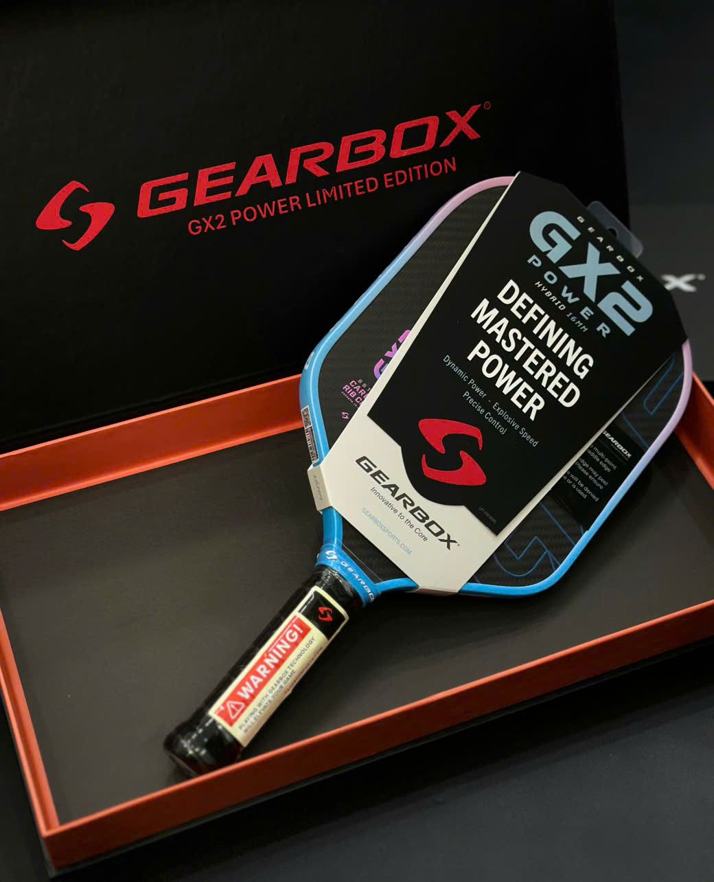 Vợt Gearbox GX2 Limited Edition – Hoa Tennis & Pickleball