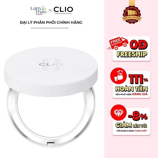 Phấn Phủ Nén Trang Điểm Clio Stay Perfect Finish Pact – Lam Thảo Cosmetics