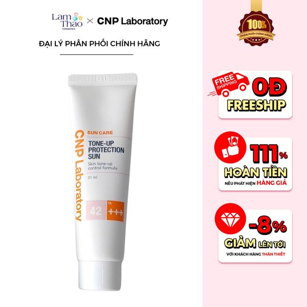Kem Chống Nắng Nâng Tông Da CNP Laboratory Tone-Up Protection Sun Spf4 ...